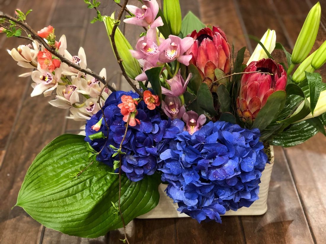 Electric Blue Hydrangea - 3 Ways - Event Planning and Design ...